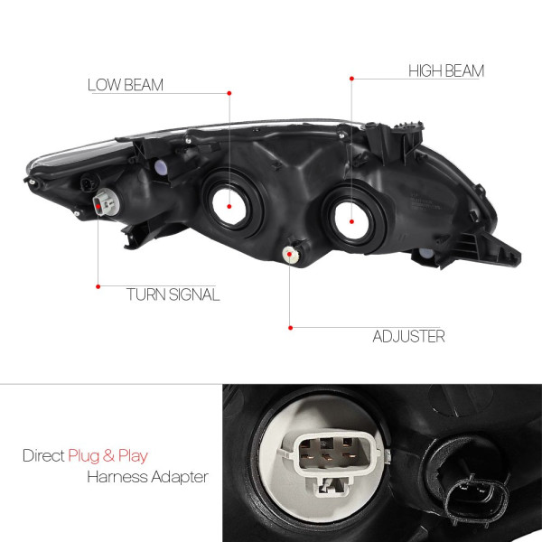 Shop - TYC Headlamp Assembly (8111002B50 & 8115002B50) Pair AutofactorNG
