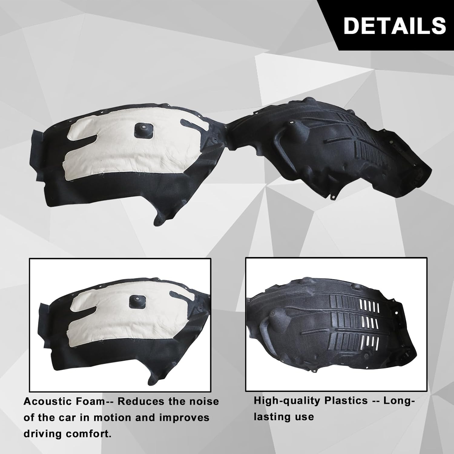 Shop - Front Fender Liner (538050E170 & 538060E170) Pair AutofactorNG