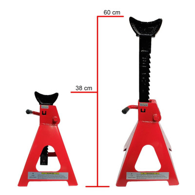 Shop - 3 Ton Heavy Duty Jack Stand (Pair) AutofactorNG